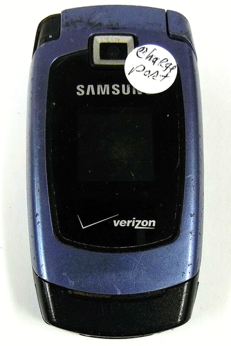 Samsung Snap SCH-U340 - Blue and Black ( Verizon ) Cellular Flip Phone ...