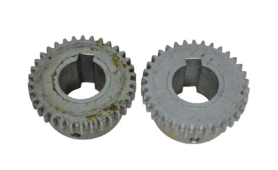 Lot of 2 Bowex Steel Hub Gear Coupling 15/16" Bore 35 Tooth Teeth 1 New ...
