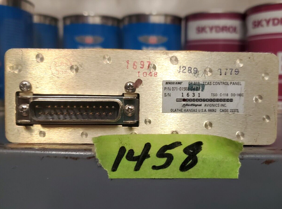 King CP-66B TCAS Control Panel P/N 071-01568-0401 s/n 1631 (AR) | eBay