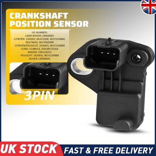 Rpm / Crankshaft Sensor Fits For Land Rover Freelander L359 2.2D 2006 ...