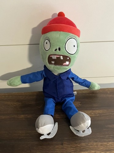 Plants vs Zombies Ice Skater Figure Plush w/ Suction Baby Stuffed Soft ...