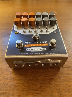 Origin Effects RevivalDRIVE Overdrive Pedal Hot Rod Edition w Custom ...
