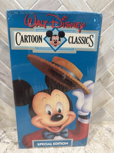 VHS NEW SEALED CARTOON CLASSICS WALT DISNEY SPECIAL EDITION MICKEY ...
