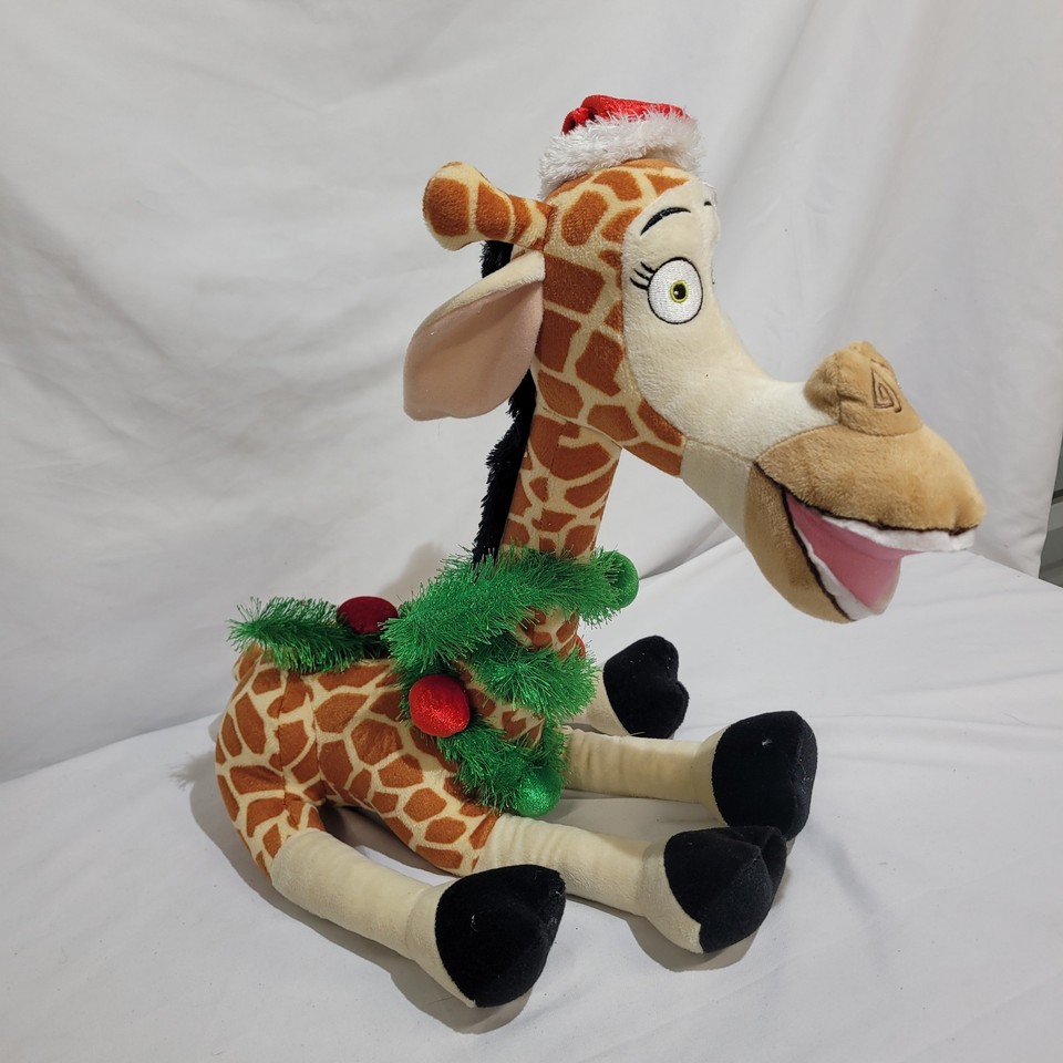 2009 Dreamworks Merry Madagascar Christmas Melman the Giraffe 14 ...