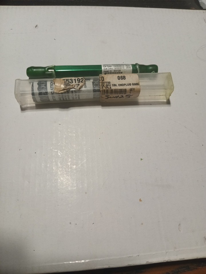 M6 x 1.0-6H Thread Plug Gage - Go No/Go - 6 mm - 1.0 Lead - Alameda | eBay