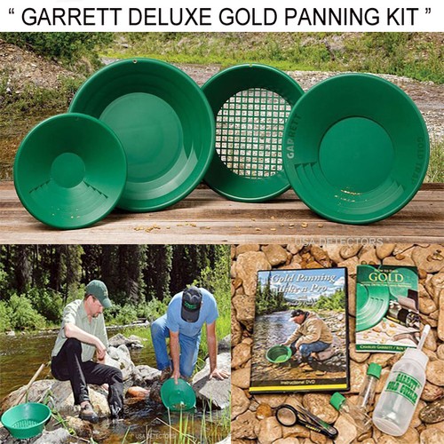 NEW Garrett Deluxe Gravity Trap Gold Panning Kit - NEW DESIGN | eBay