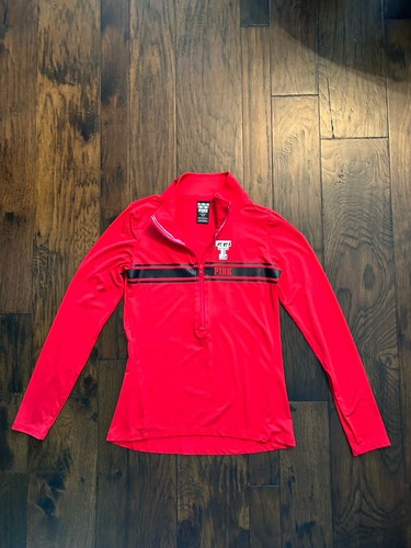 Texas Tech PINK Victoria Secret Women’s Half Zip Fleece | eBay