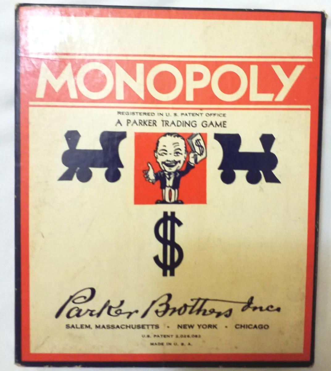 Original Monopoly Board