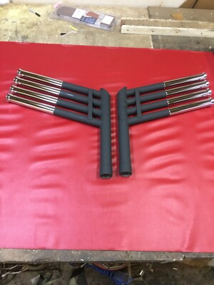 MAD MAX ZOOMIE ZOOMIES HEADERS EXHAUST SIDE PIPES.VAN, HOT ROD. RAT ROD ...