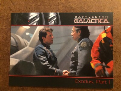 Exodus Part I 12 Battlestar Galactica Season 3 Trading Card | eBay