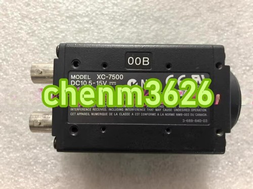 1PC USED SONY XC-7500 Industrial camera #YY | eBay