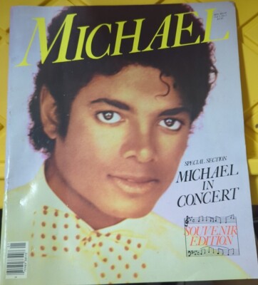 Vintage 1984 Michael Magazine Vol 1 No 1 Special Section Michael in ...