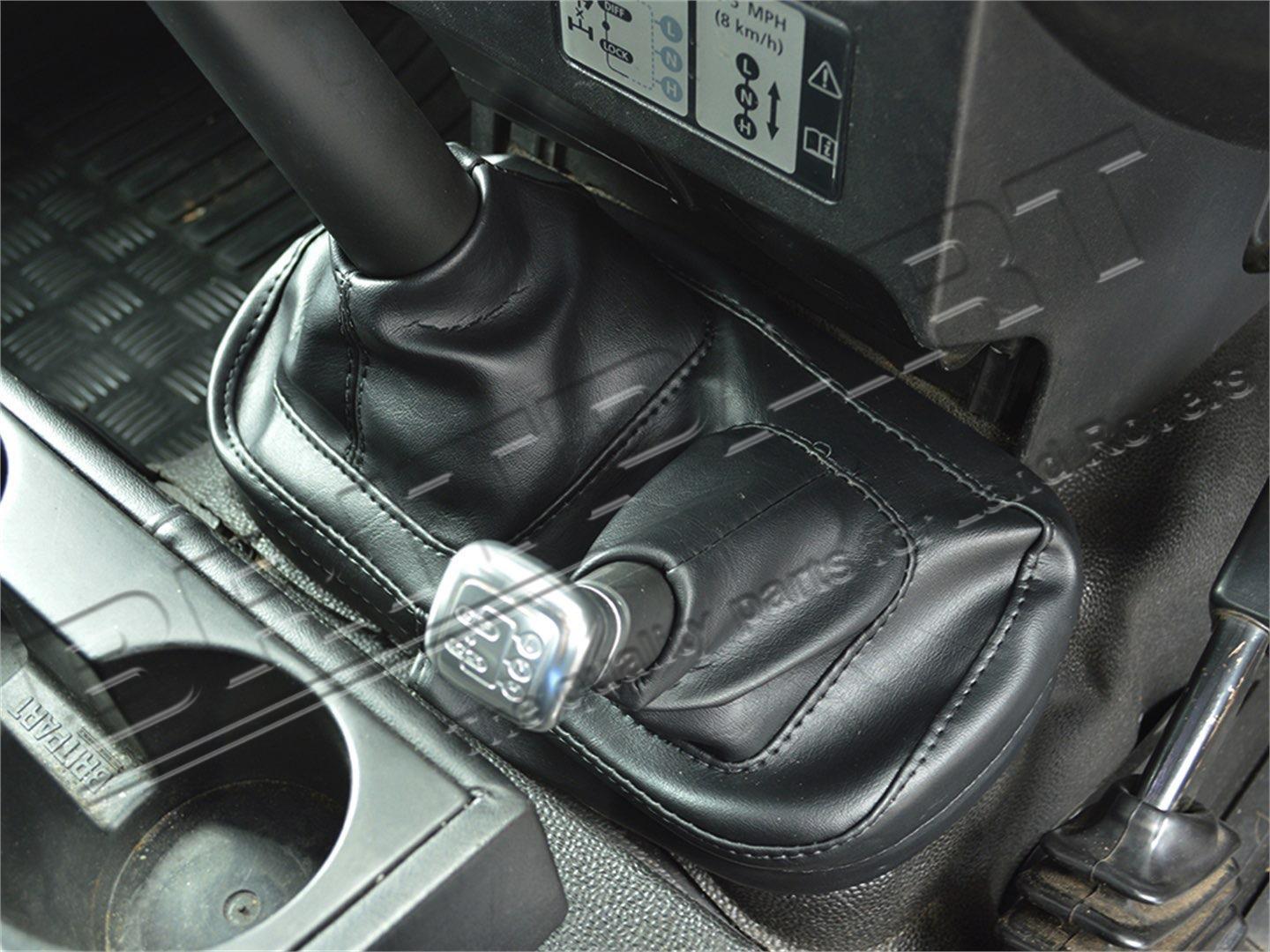 LAND ROVER DEFENDER 6 SPEED PUMA MODELS 2007> GEARBOX GAITER IN BLACK ...