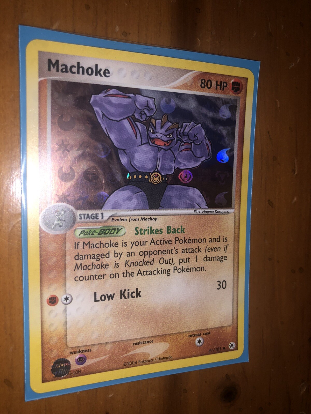 Pokemon Machoke 41/101 EX Hidden Legends Holo Uncommon | eBay