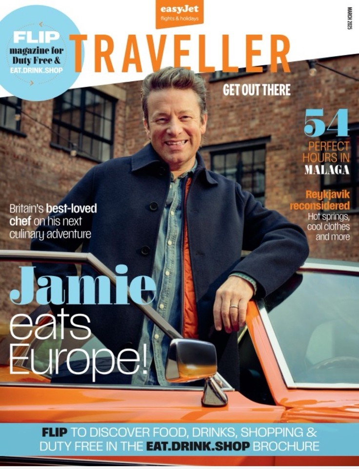 Easyjet Traveller Inflight Magazine MARCH 2025 - Jamie Oliver Eats ...