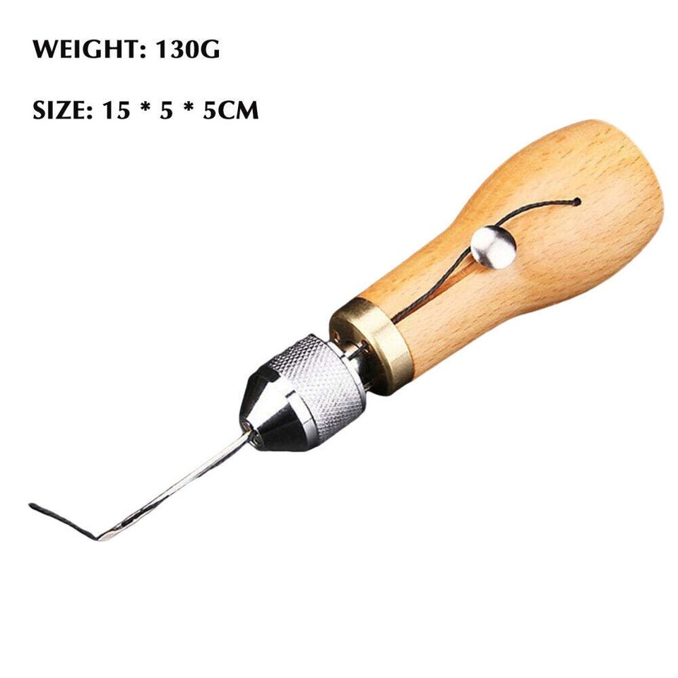 Hand Sewing Awl Kit Stitching Awl Hand Stitcher Repair Tool for ...