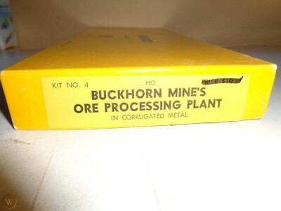HO Scale California Model Co Buckhorn Mine's Ore Processing Plant Kit ...