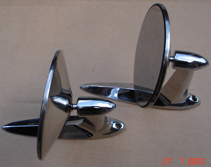 Chrome Wingard Mirrors Ford Escort MK1, RS2000, Mexico, AVO, Capri ...