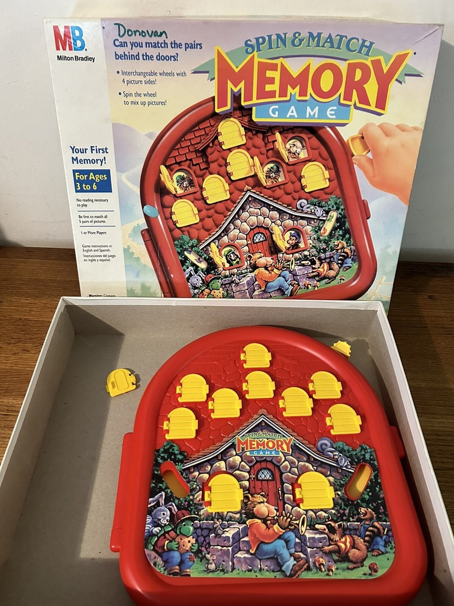 Original Memory Card Matching Game Milton By Thriftytheresa