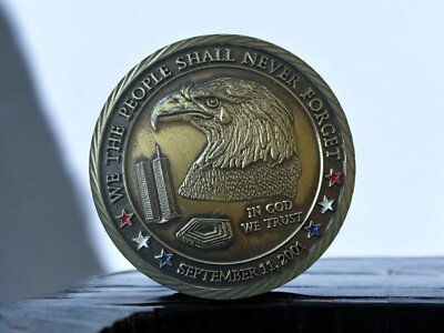 We The People Shall Never Forget- Sept 11, 2001 Commemorative Coin, 9 ...