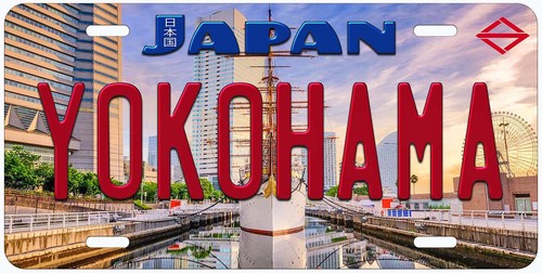 Yokohama City River Japan Novelty Car License Plate | eBay