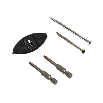 Simpson 175-EB TT Hidden Deck Fastening Kit, 316SS for Composite ...