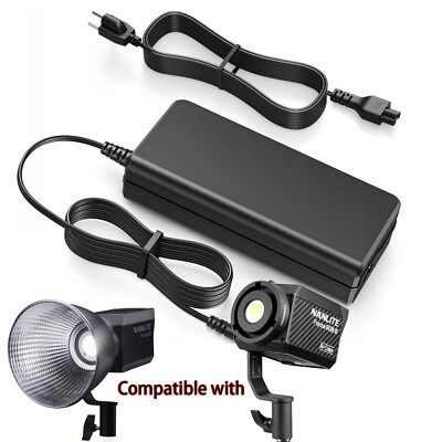 AC/DC Charger For Nanlite Forza 60 60B II 60C LED Monolight Daylight ...