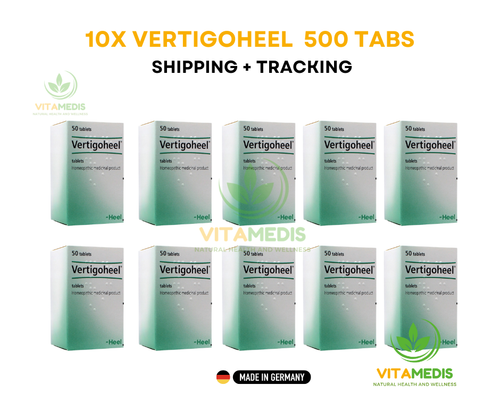 10xVertigoheel 50 Tabs, Homeopathic - dizziness, nausea, vertigo ...