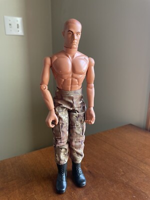 Vintage 1996 GI Joe Articulated Posable Figure ~Hasbro Pawtucket ~ 12 ...