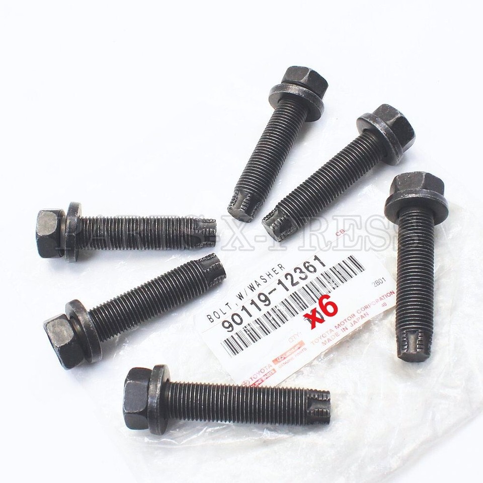 NEW GENUINE OEM TOYOTA 2003 - 2023 4RUNNER BOLT WITH WASHER 90119-12361 ...