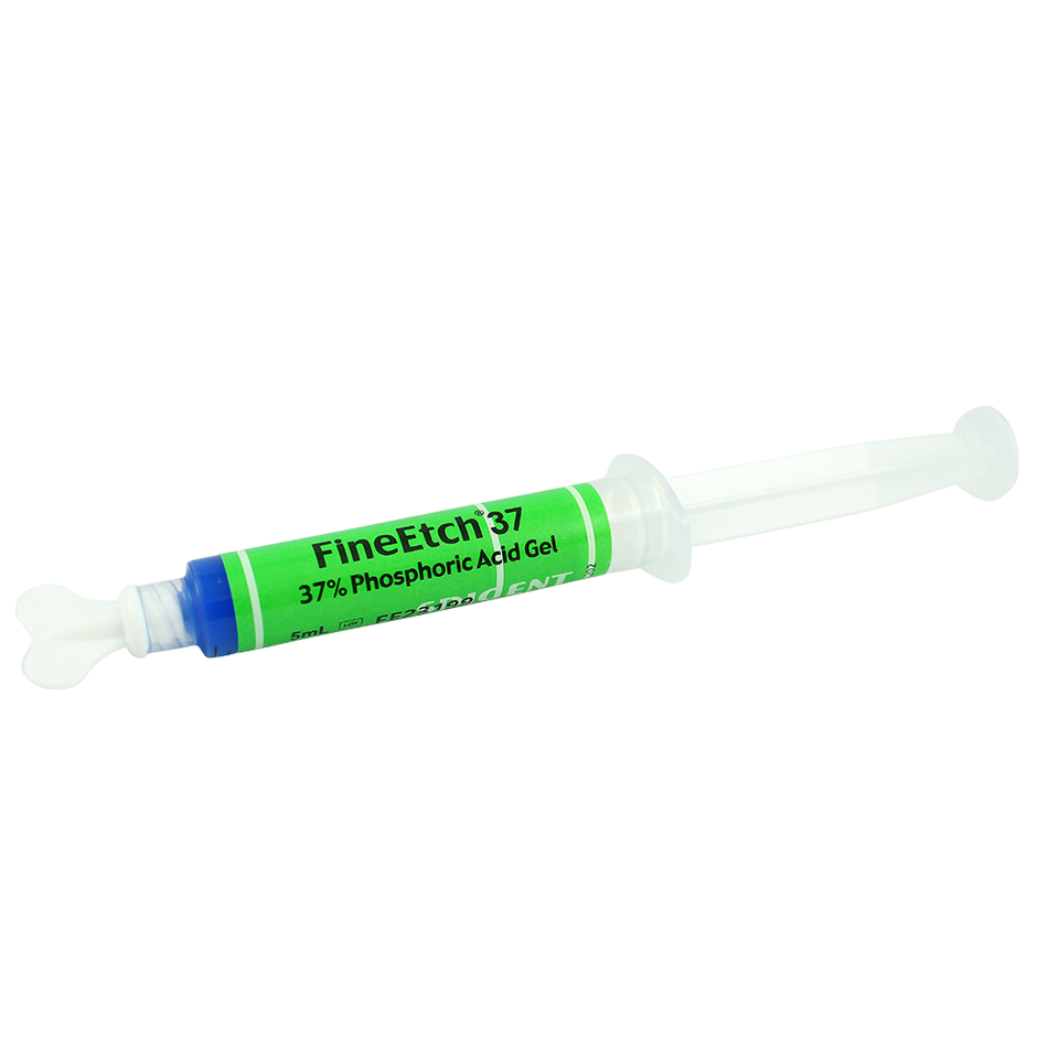 Dental Restoration Light Cure Spident FineEtch Etching Gel 3x5ml ...