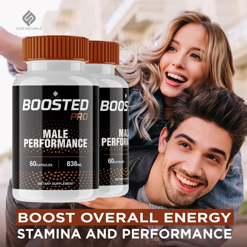 (3 Pack) Boosted Pro Capsules, Boosted Pro Dietary Supplements (180 ...
