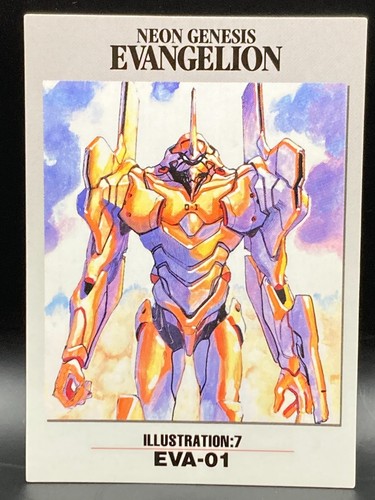 EVA-01 Neon Genesis Evangelion Card TCG IL7 Japanese BANDAI 1997 CCG ...