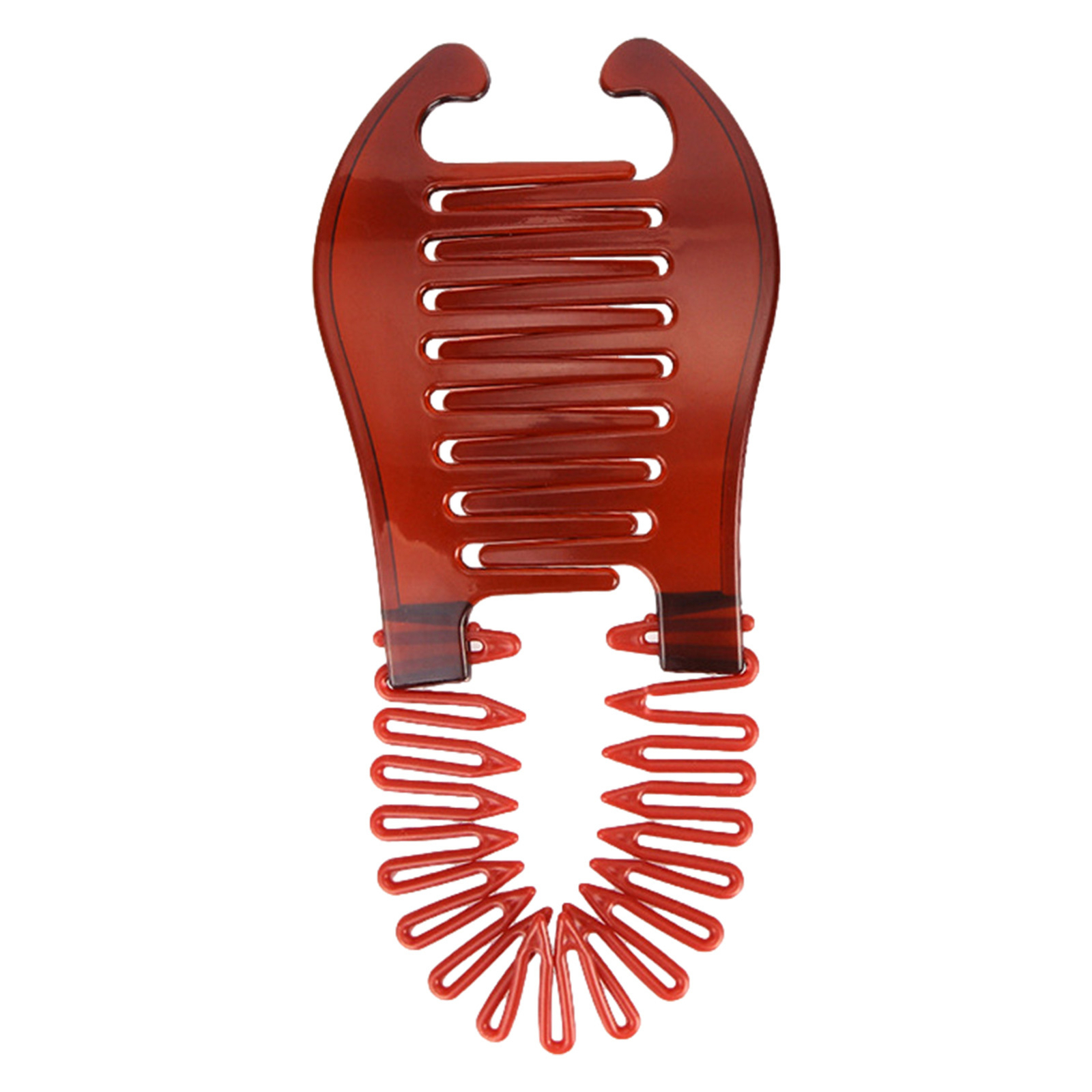 Interlocking Banana Combs Stretch Flexible Hair Combs Clips Flexible ...