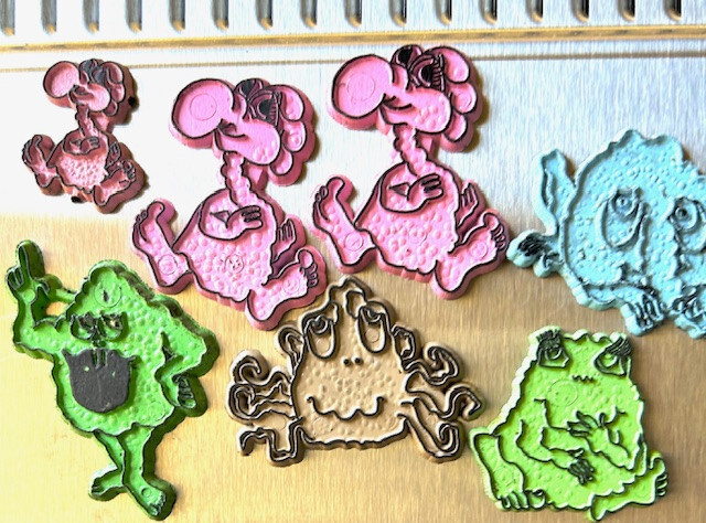 Complete Set of 7 Freakies Magnets Cereal Premiums Prizes Vtg 1975 | eBay