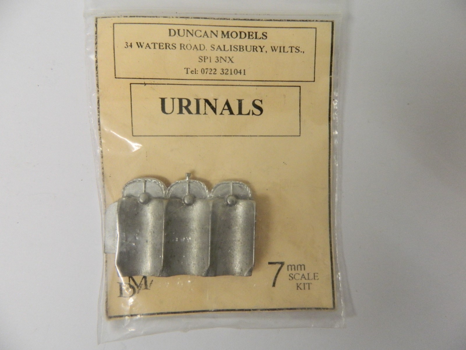 VINTAGE DUNCAN MODELS WHITE METAL O GAUGE URINALS | eBay UK