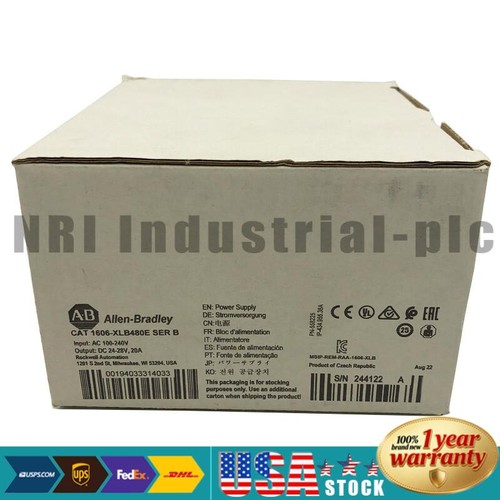 1606-XLB480E New AB Factory Sealed XLB Power Supply 480W 24VDC 20A | eBay
