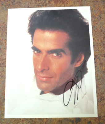 DAVID COPPERFIELD Hand Signed 8x10 Color Photo COA | eBay