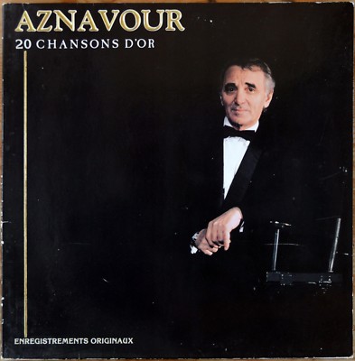 33t Charles Aznavour - 20 chansons d'or (2 LP) | eBay