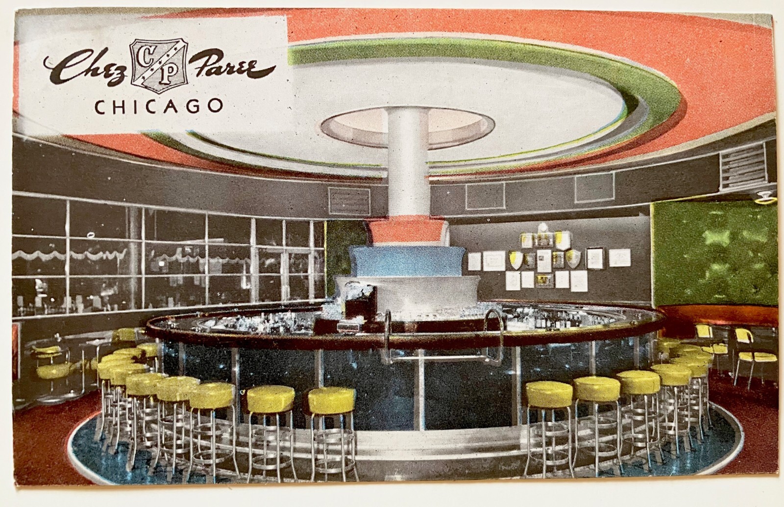 3 Vintage Color Postcards Chez Paree French Restaurant Club Chicago | eBay