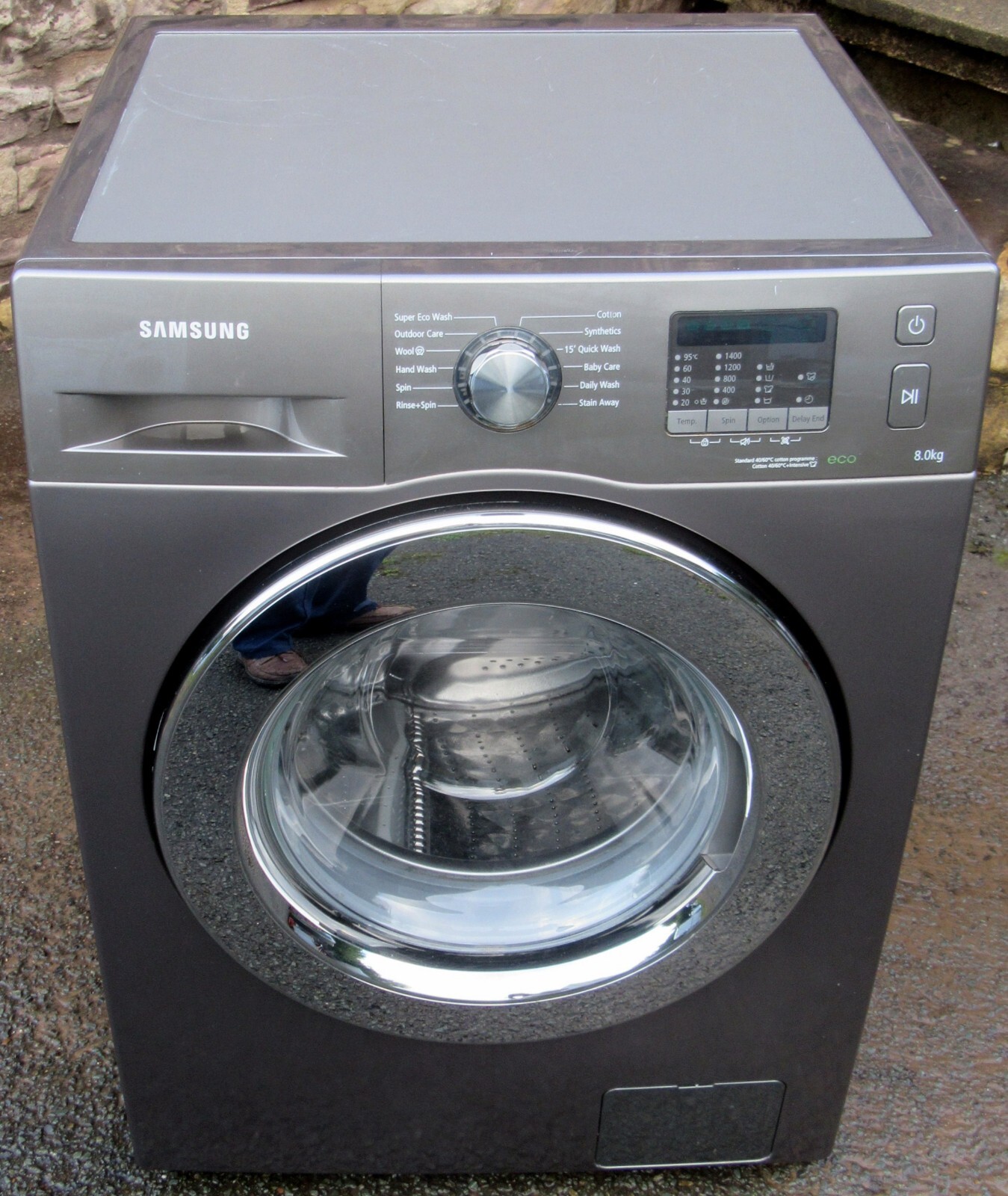 Samsung WF80F5E2W4X Washing Machines - Graphite for sale online | eBay