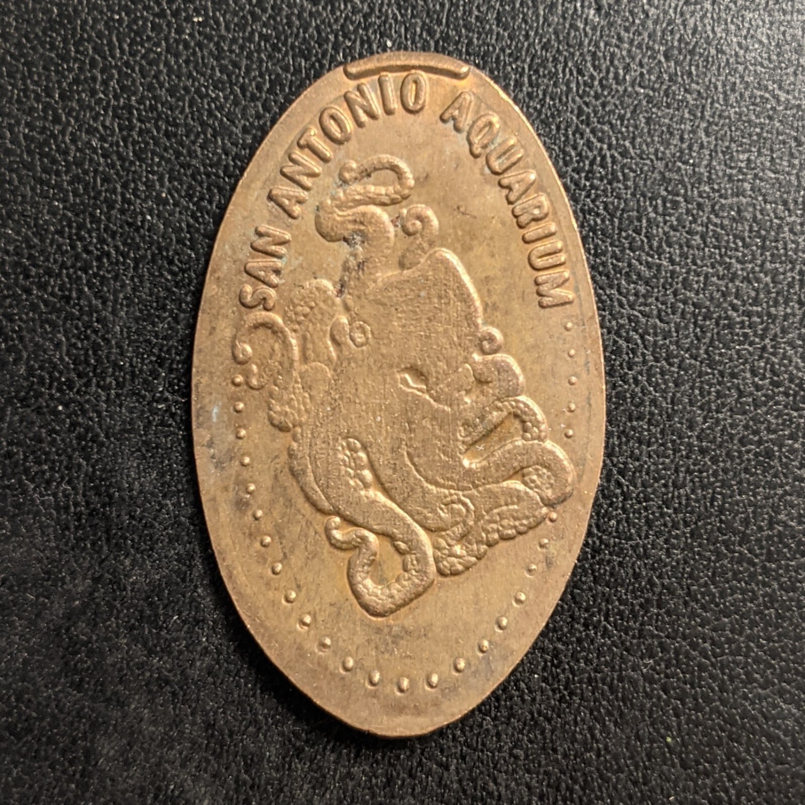 San Antonio Aquarium Octopus - Press Coin Elongated Penny | eBay