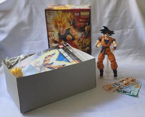 Bandai MG Figure-rise Dragonball Z Model Kits x2 - Goku (loose) + Super ...