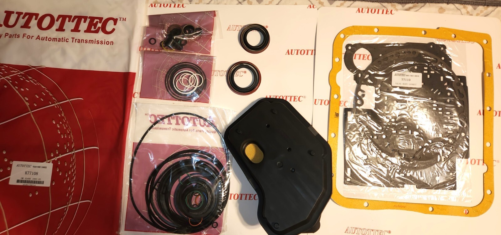 4L60E 4L65E Transmission Overhaul Kit 93-03 & Filter 97-UP (ALL PLASTIC ...