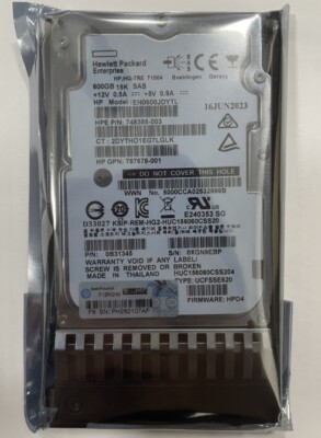 785103-B21 785409-001 HP 600GB 12G 15K 2.5" SAS Hard Drive HDD | eBay
