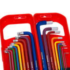 Toughhub 18 Pcs Allen Key Set - Metric & Torx Colour Coded Hex Key Set ...