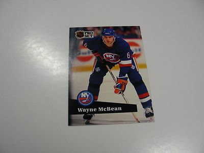Wayne McBean 1991 NHL Pro Set (French) card #144 | eBay
