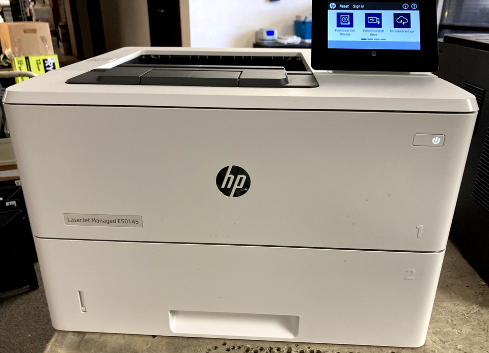 HP LaserJet Managed E50145 Workgroup Laser Printe Low Pages | eBay