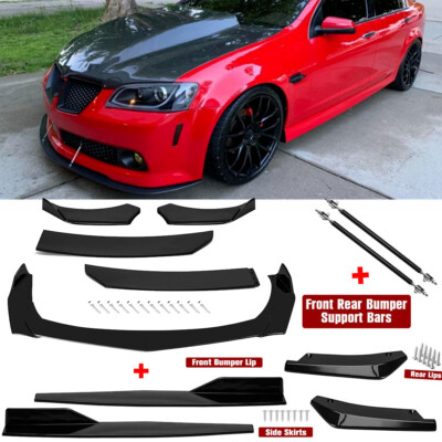 For Pontiac GTO G8 Front Rear Bumper Lip Spoiler Splitter /Body Kit ...
