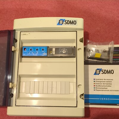 SDMO Verso 100 Amp Generator Auto Changeover Switch 1phase | eBay UK